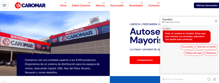 Manejo de redes y diseño: Caso de éxito Caromar